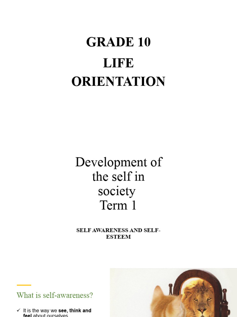 Grade 10 Life Orientation Term 1 - Copy (Autosaved) | PDF | Woman ...