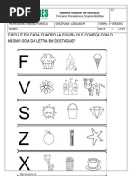 As Letras Falam PDF | PDF | Palavra | Fonema