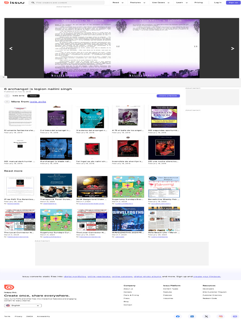 Archangel Legion - Nalini Singh | PDF | Cyberspace | Computing