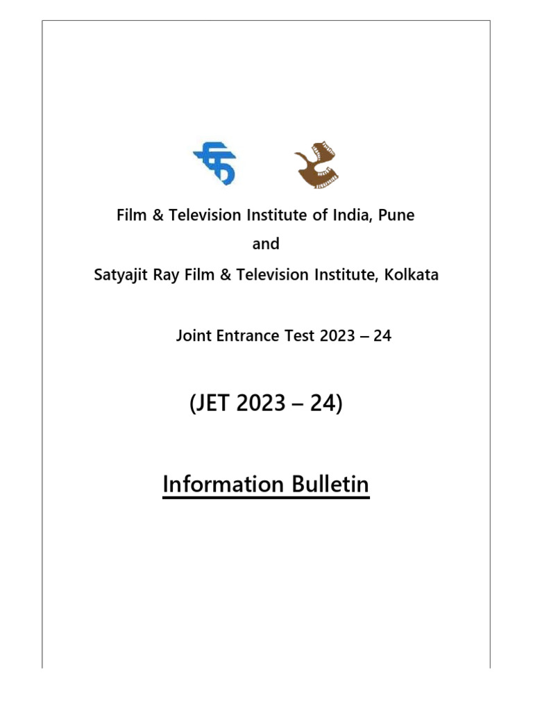 JETBulletin 2024 PDF Postgraduate Education Diploma