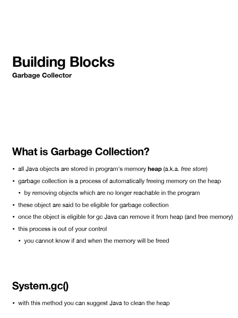 Garbage Collector | PDF