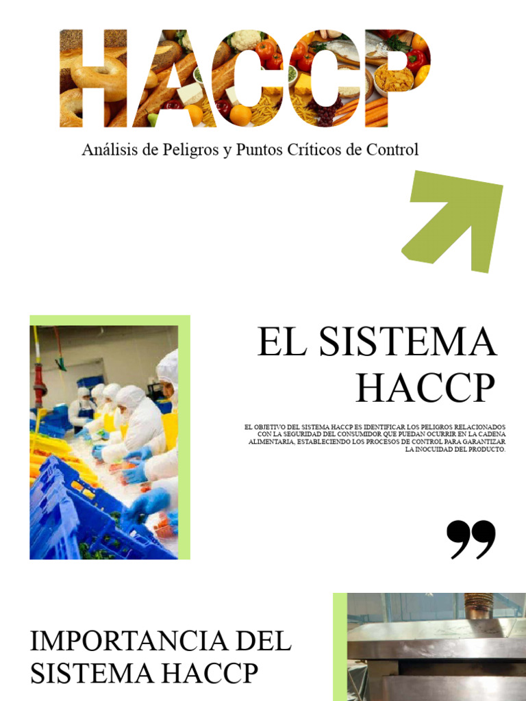 HACCP | PDF | Análisis de Riesgo y Puntos Críticos de Control | Alimentos