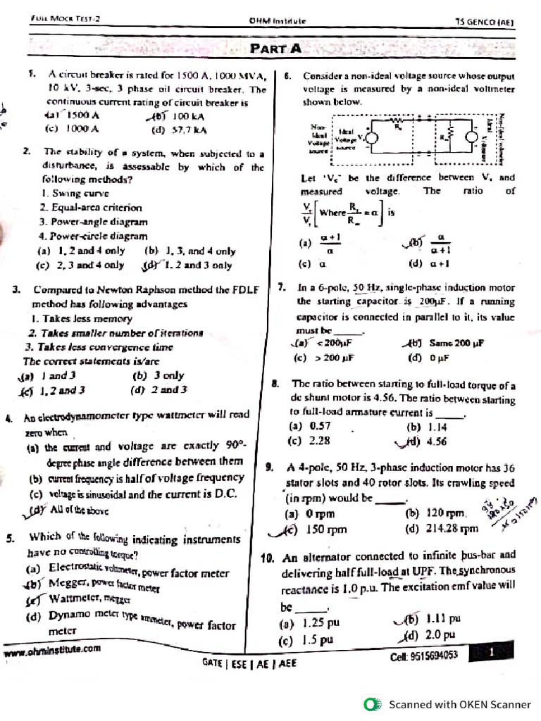 Mock 3 | PDF