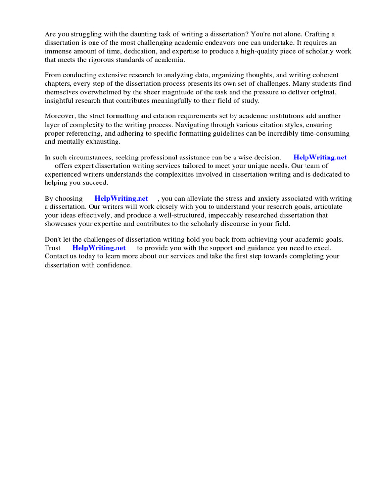 Dissertation Background Example | PDF | Thesis | Theory