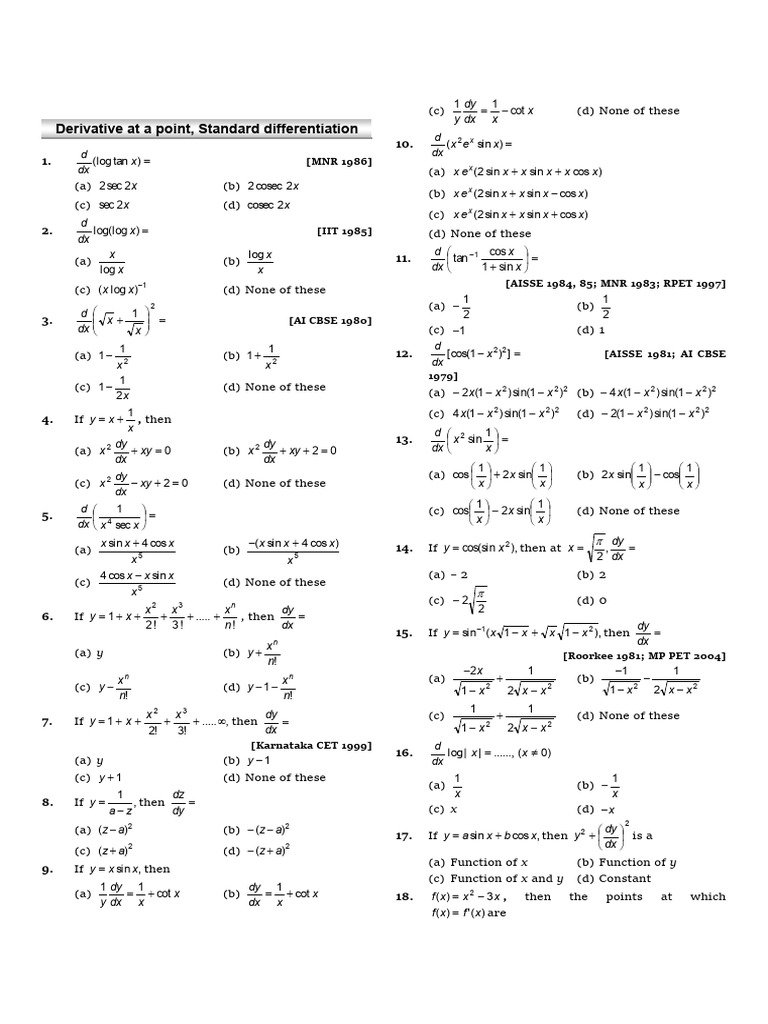 Errorless MoD | PDF | Differential Calculus | Mathematical Analysis