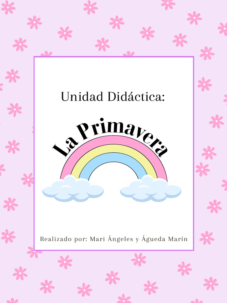 Unidad Didáctica La Primavera | PDF