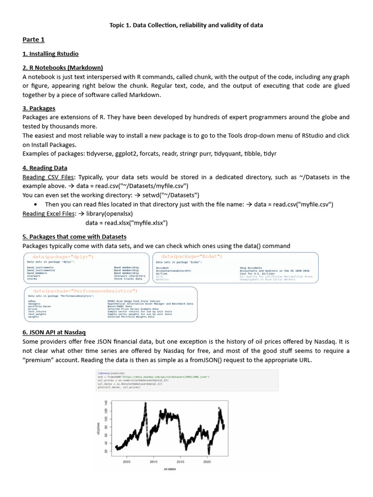 T1 - Data Collection, Reliability and Validity of Data | PDF ...