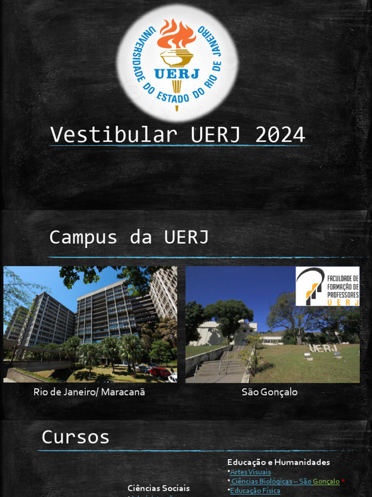 Vestibular UERJ 2024 | PDF | Engenharia | Science