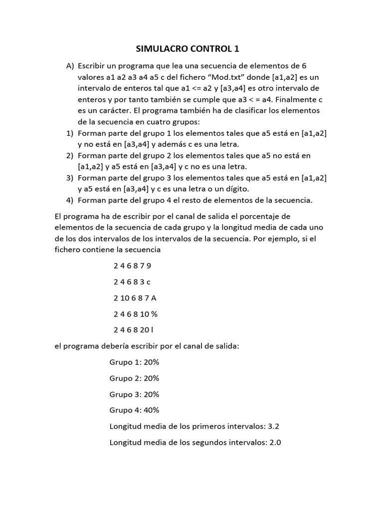 Ultimo Simulacro Control1 | PDF | Computadoras