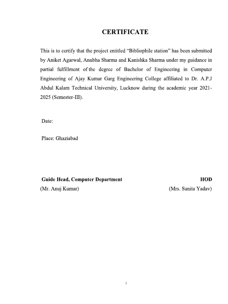 Mini Project Final Print Submission | PDF