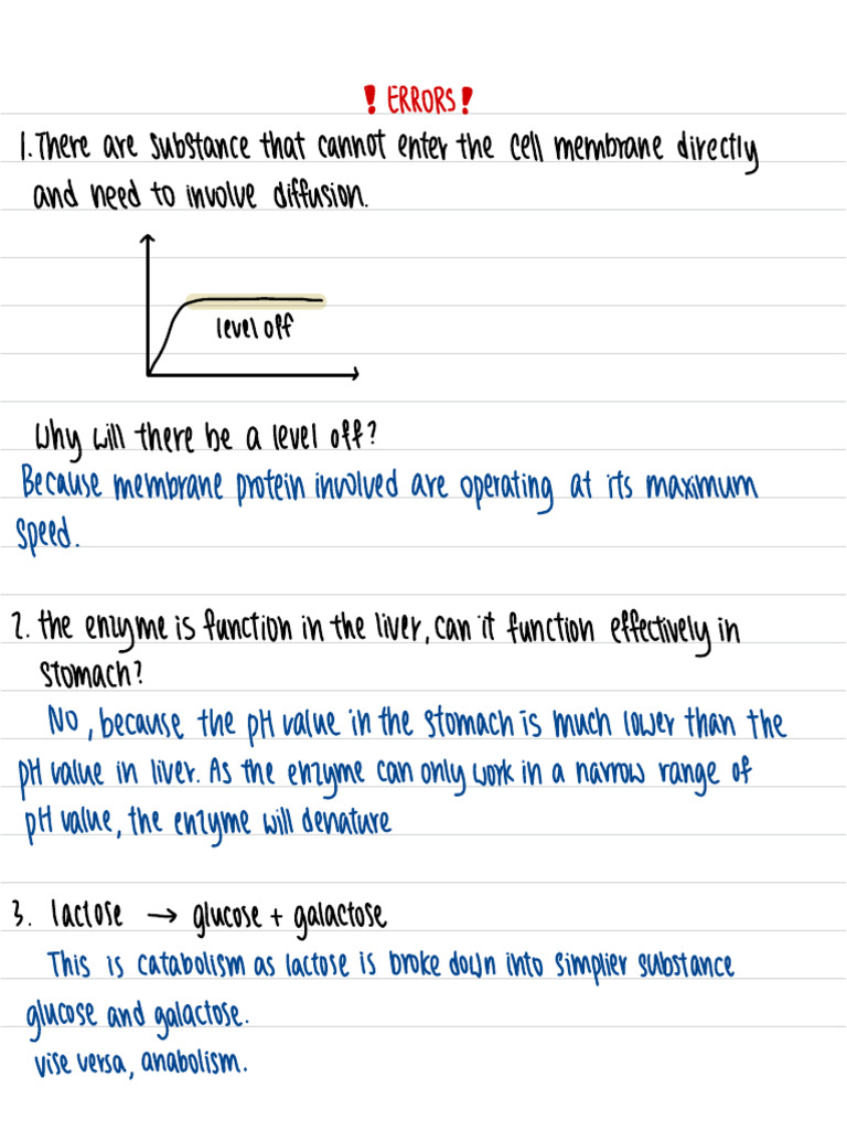 Bio Note 3 | PDF