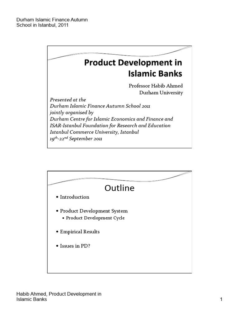Islamic Bank Product Development Insights | PDF | Islamic Banking And ...