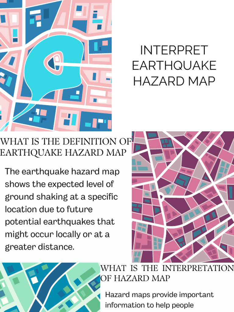 Interpret Earthquake Hazard Map | PDF | Science & Mathematics