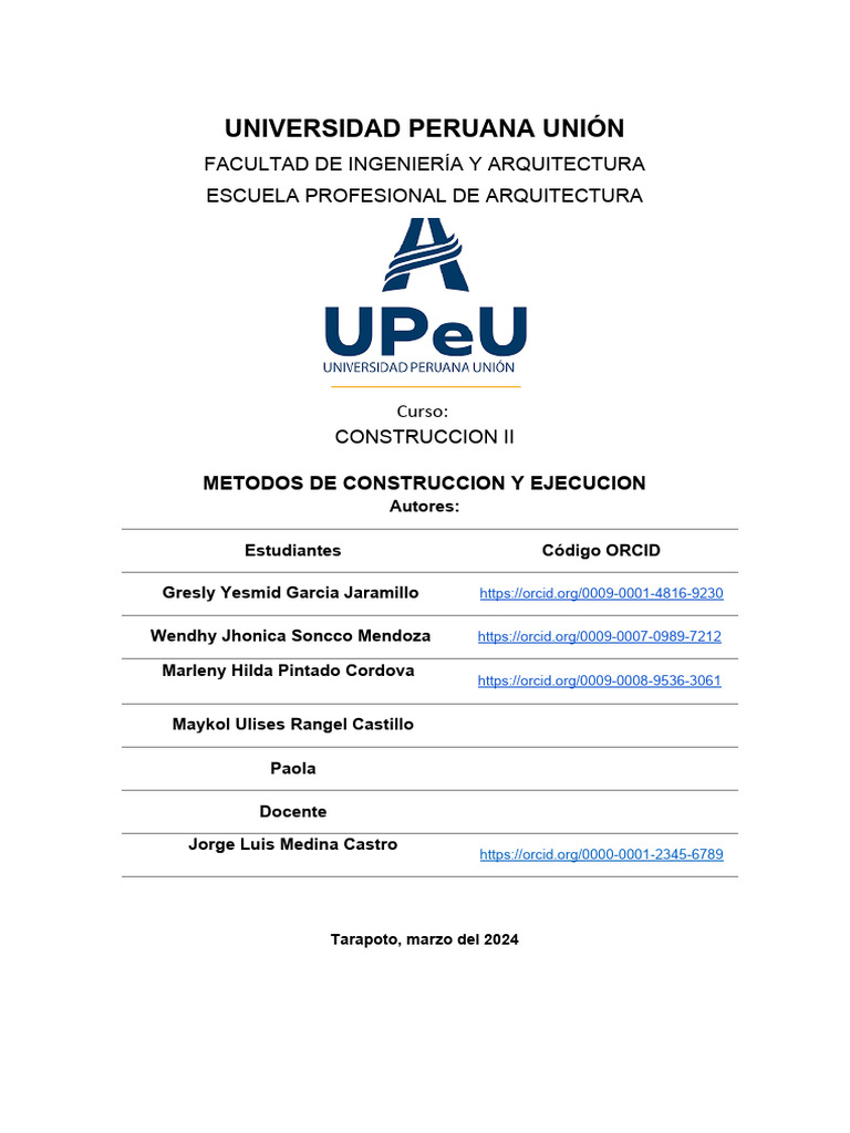 Construccion Ii | PDF | pared | Hormigón