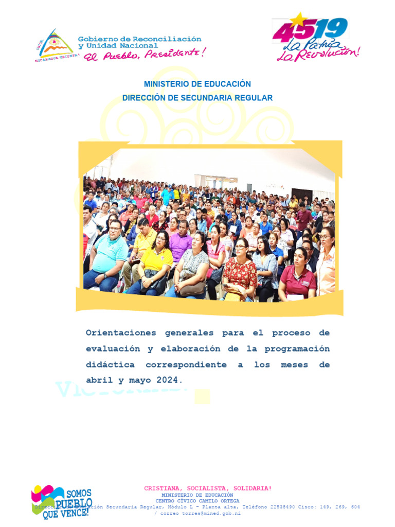 Orientaciones Del EPI Secundaria | PDF | Evaluación | Enseñando