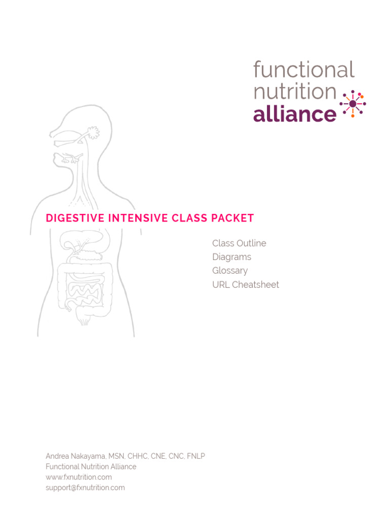 Digestive Packet 2018 | Download Free PDF | Gastrointestinal Tract ...