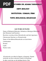 Remedial Biology Notes On Unit 2 | PDF
