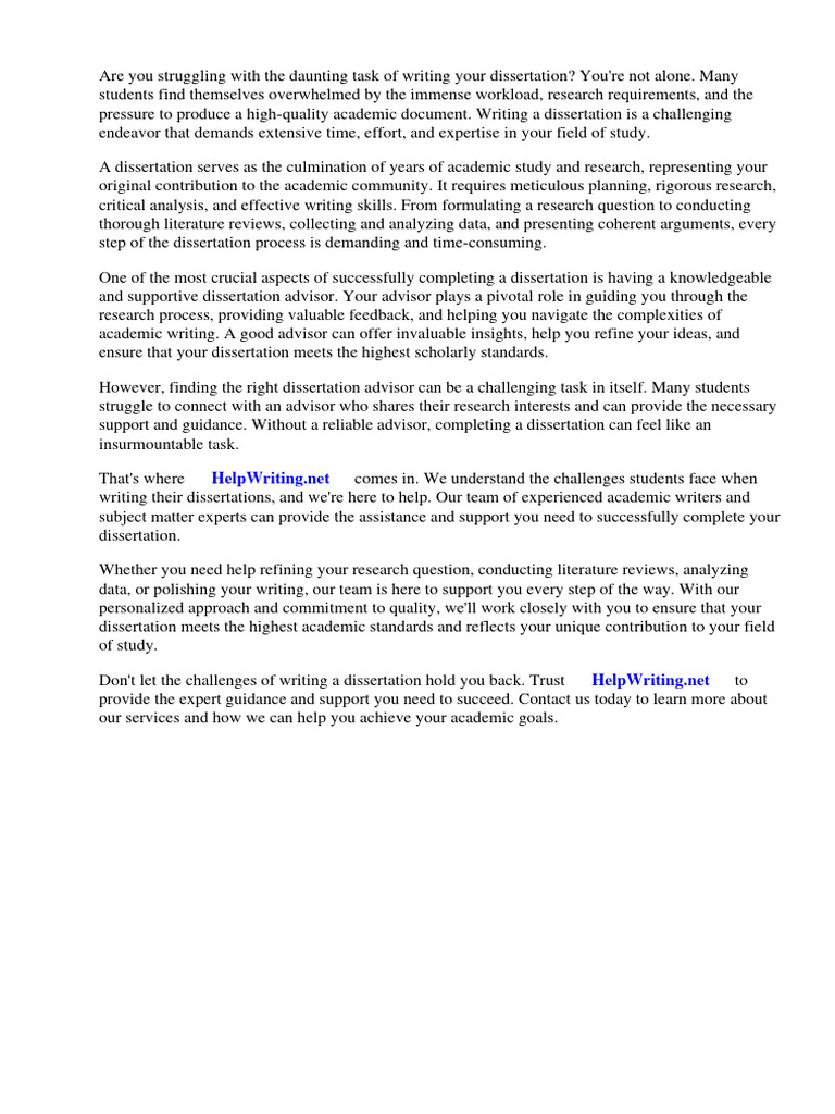 Understanding Doctoral Advisors' Roles | PDF | Thesis | Doctor Of ...