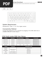 TMKB T68se | PDF | Computer Keyboard | Input/Output