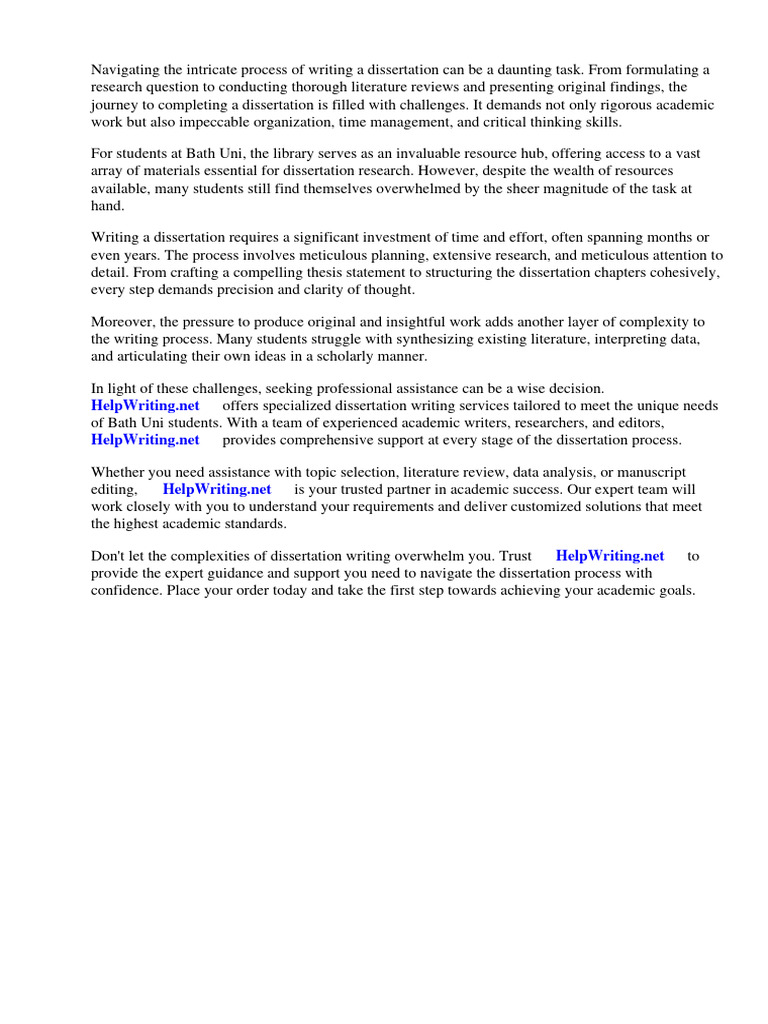 Bath Uni Library Dissertations | PDF | Libraries | Thesis