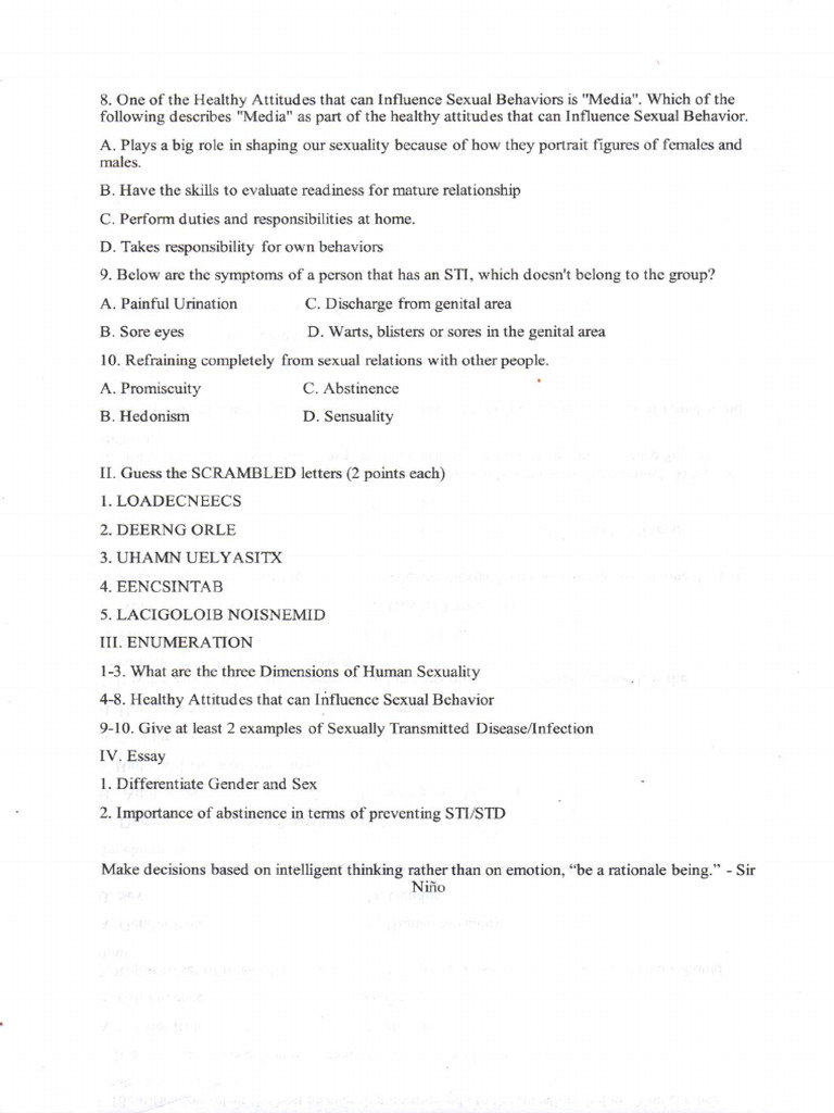 My Test Paper Back 8 | PDF