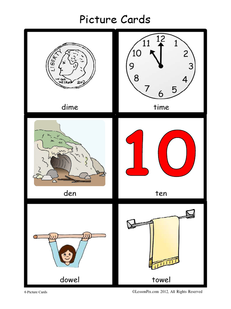 T and D Minimal Pairs. PT 1 | PDF