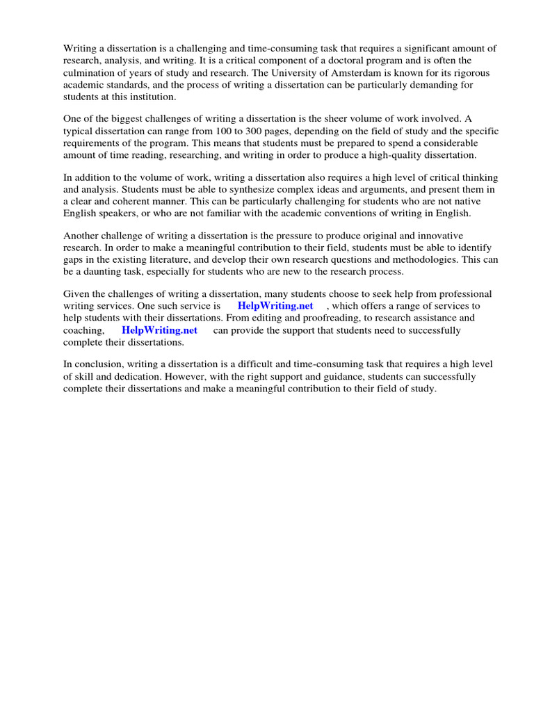 University of Amsterdam PHD Dissertations | PDF | Thesis | Doctor Of Philosophy