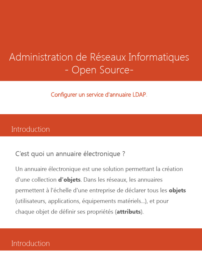 Configurer LDAP avec OpenLDAP | PDF | Informatique | Informatique
