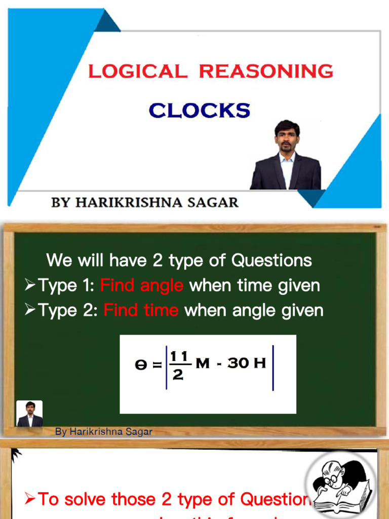 Clock Angle and Time Calculation Guide | PDF | Euclidean Geometry ...