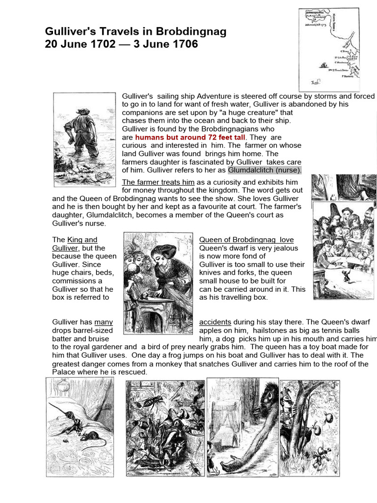Gulliver's Adventures in Brobdingnag | PDF