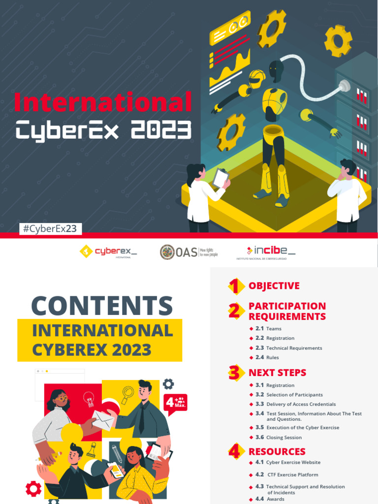 International CyberEx 2023 Brochure | PDF | Computer Security | Security