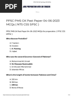 CSS General Science & Ability Past Papers (2000-2023) (Free Download ...