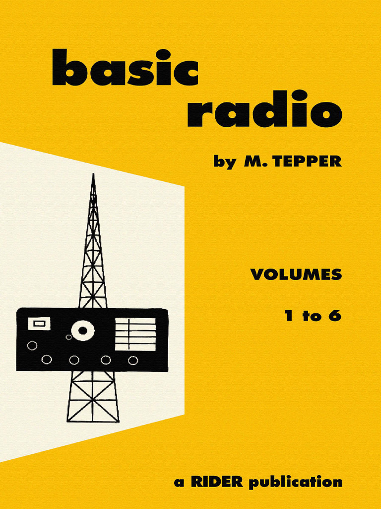 Rider Basic Radio Vol 1 Tepper | PDF | Electric Charge | Series And ...