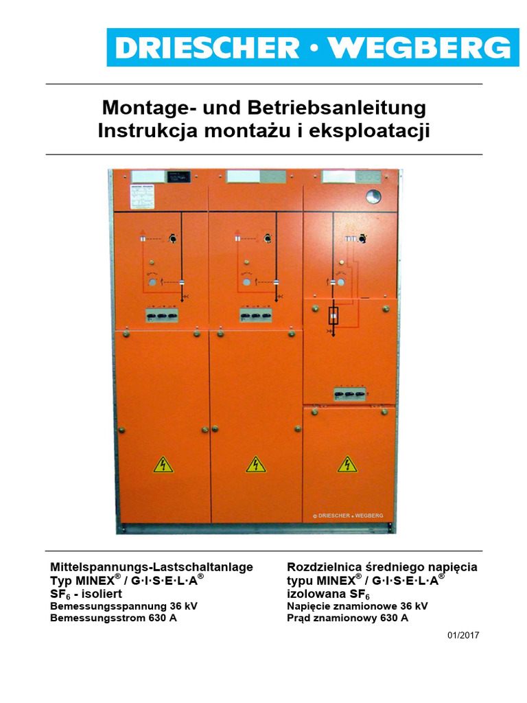 Driescher - Montageanleitung - MINEX - GISELA 36kV Deu-Polnisch - 01 ...