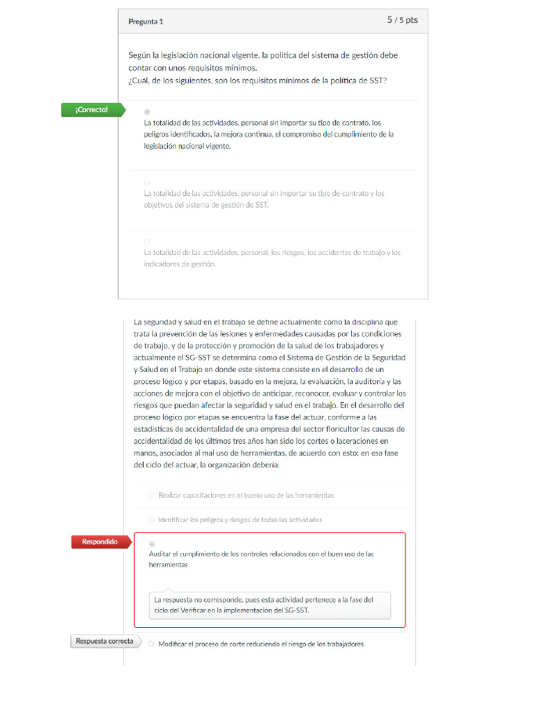 Quiz Sistema Gestion Calidad | PDF