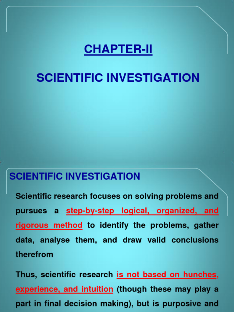 Topic II Slides | PDF | Scientific Method | Academic Discipline ... Topic II Slides | PDF | Scientific Method | Academic Discipline ...