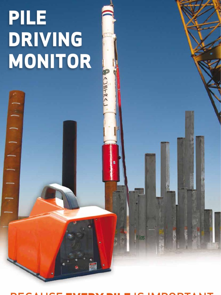 Pile Driving Monitor | PDF | Deep Foundation | Accelerometer