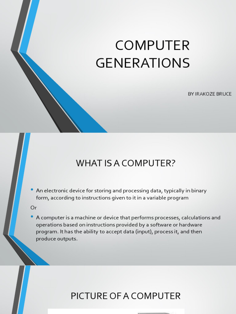 Computer Generations | PDF | Integrated Circuit | Electronic Circuits