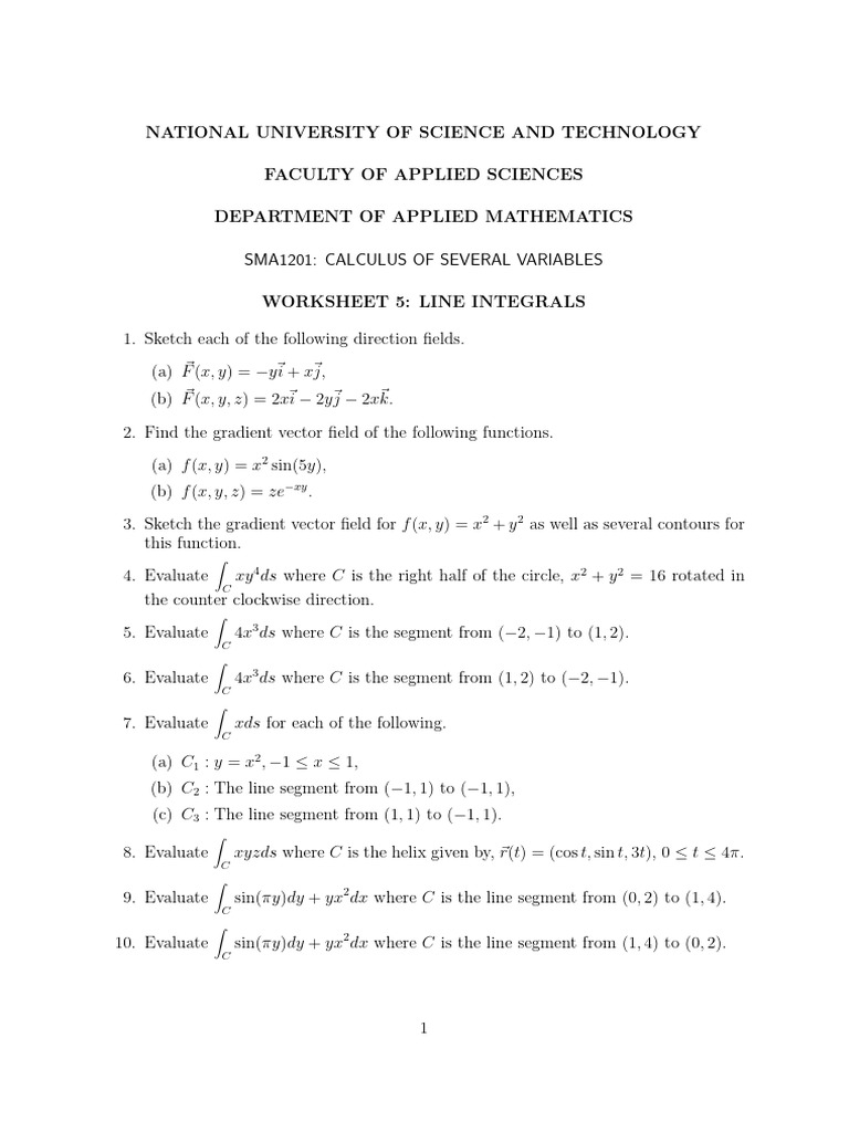 Calculus Tut 5 Pdf Mathematical Concepts Mathematical Objects