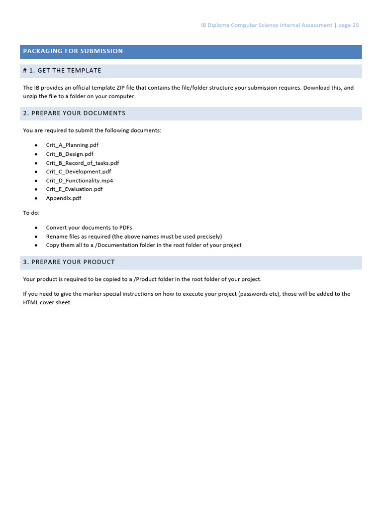IA Packaging For Submission Guide | PDF | Computer File | Software ... IA Packaging For Submission Guide | PDF | Computer File | Software ...