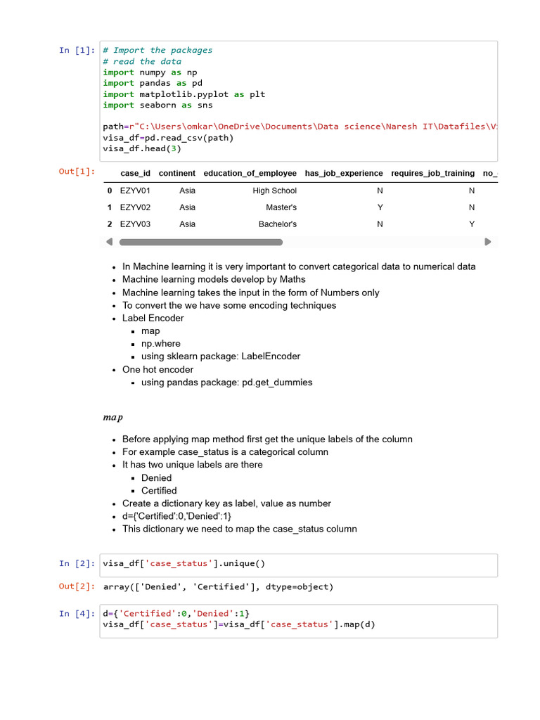 EDA - Session-7 - Convert Categorical To Numerical | PDF | Machine Learning | Computing