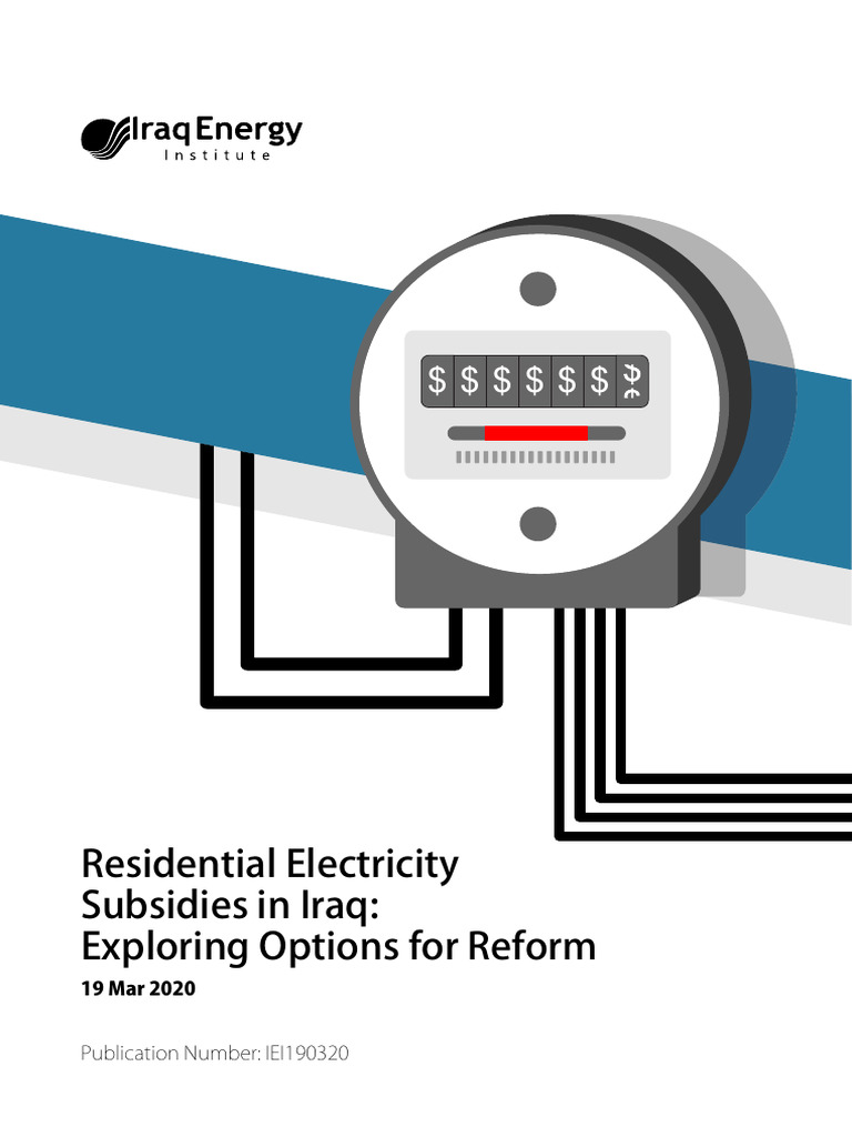 Iraq Residential Tariff Reform Publication FINAL Aloqpy1 | PDF