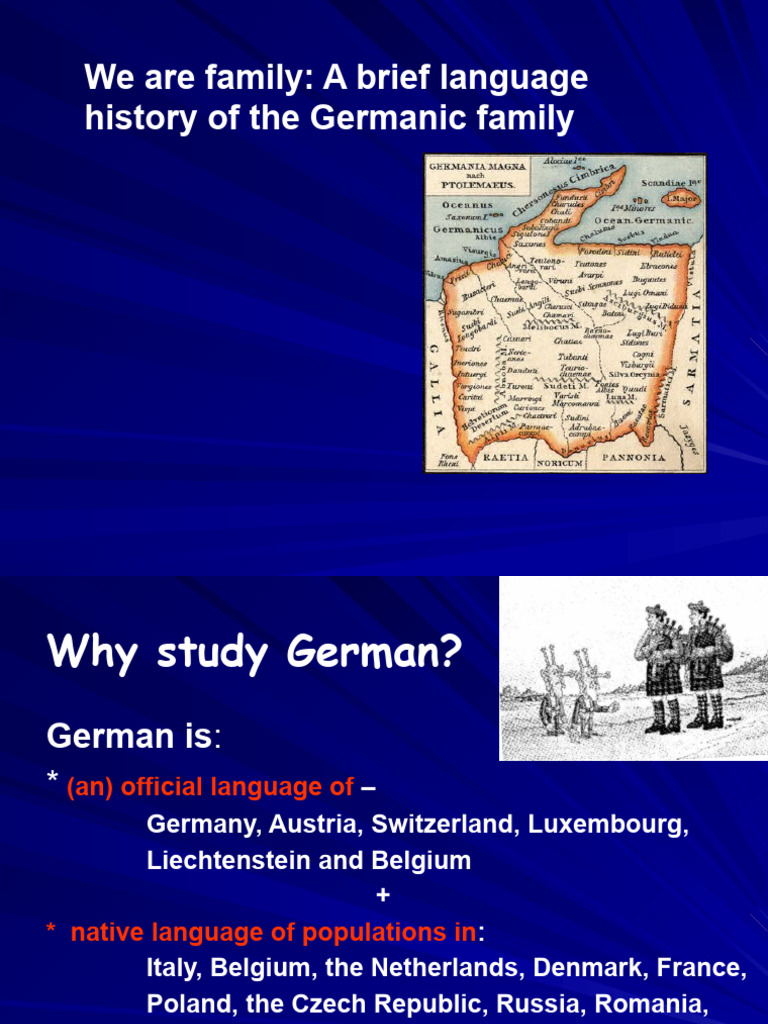 German Language | PDF | Germanic Peoples | English Language