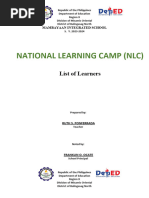NLC Registration Form Parents Consent | PDF | Social Institutions
