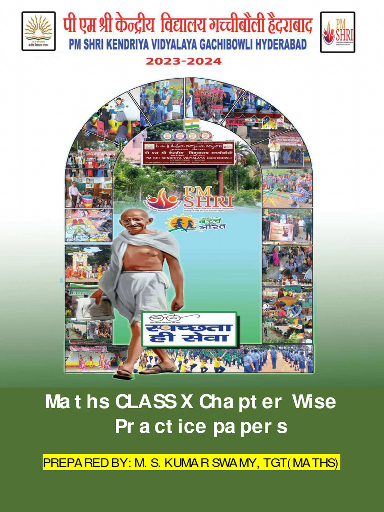 Class X Maths Practice Papers | PDF | Quadratic Equation | Equations