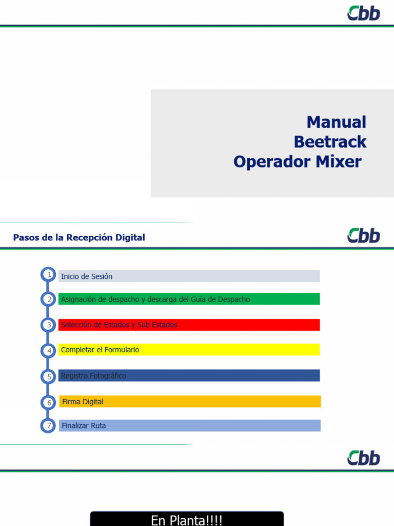 Manual Beetrack: Recepción Digital Mixer | PDF | Informática