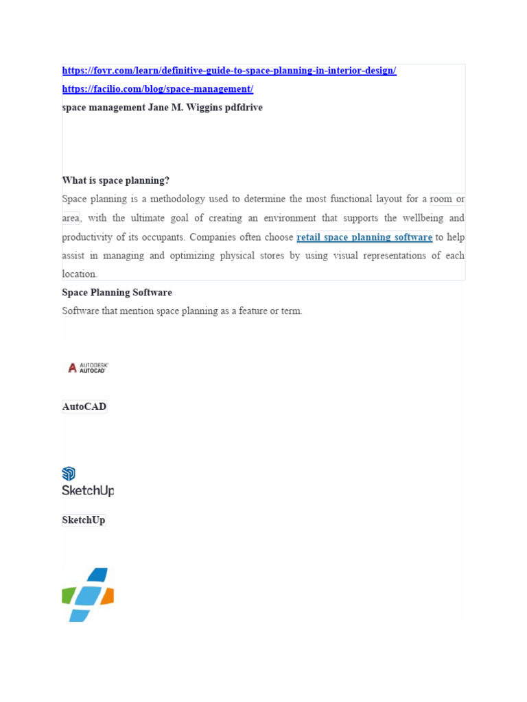 What Is Space Planning | Download Free PDF | Building Information ...