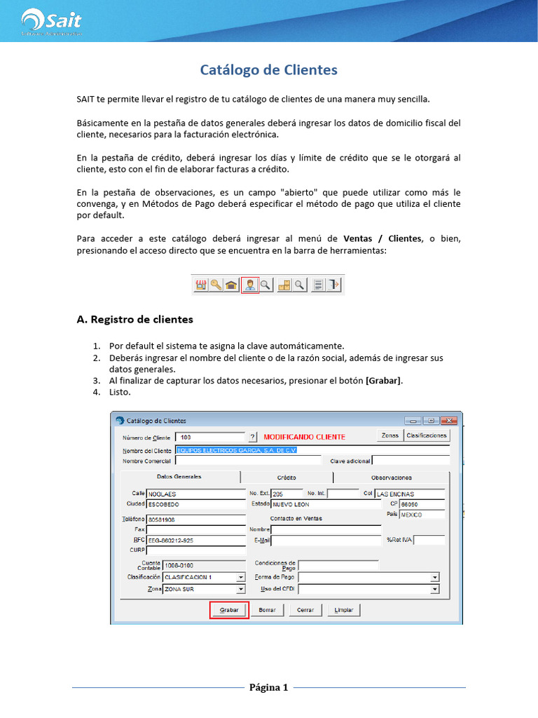 A Catálogo de Clientes | Descargar gratis PDF | Tecnologías de la ...