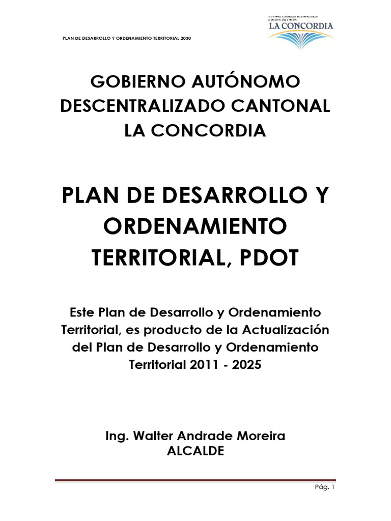 Pdot Diagnostico Actualizado 15 11 2014 Pdf Suelo Valle