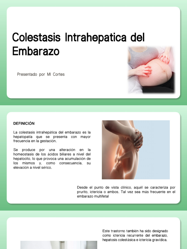 Colestasis Intrahepatica Del Embarazo | PDF | El embarazo | Medicina ...